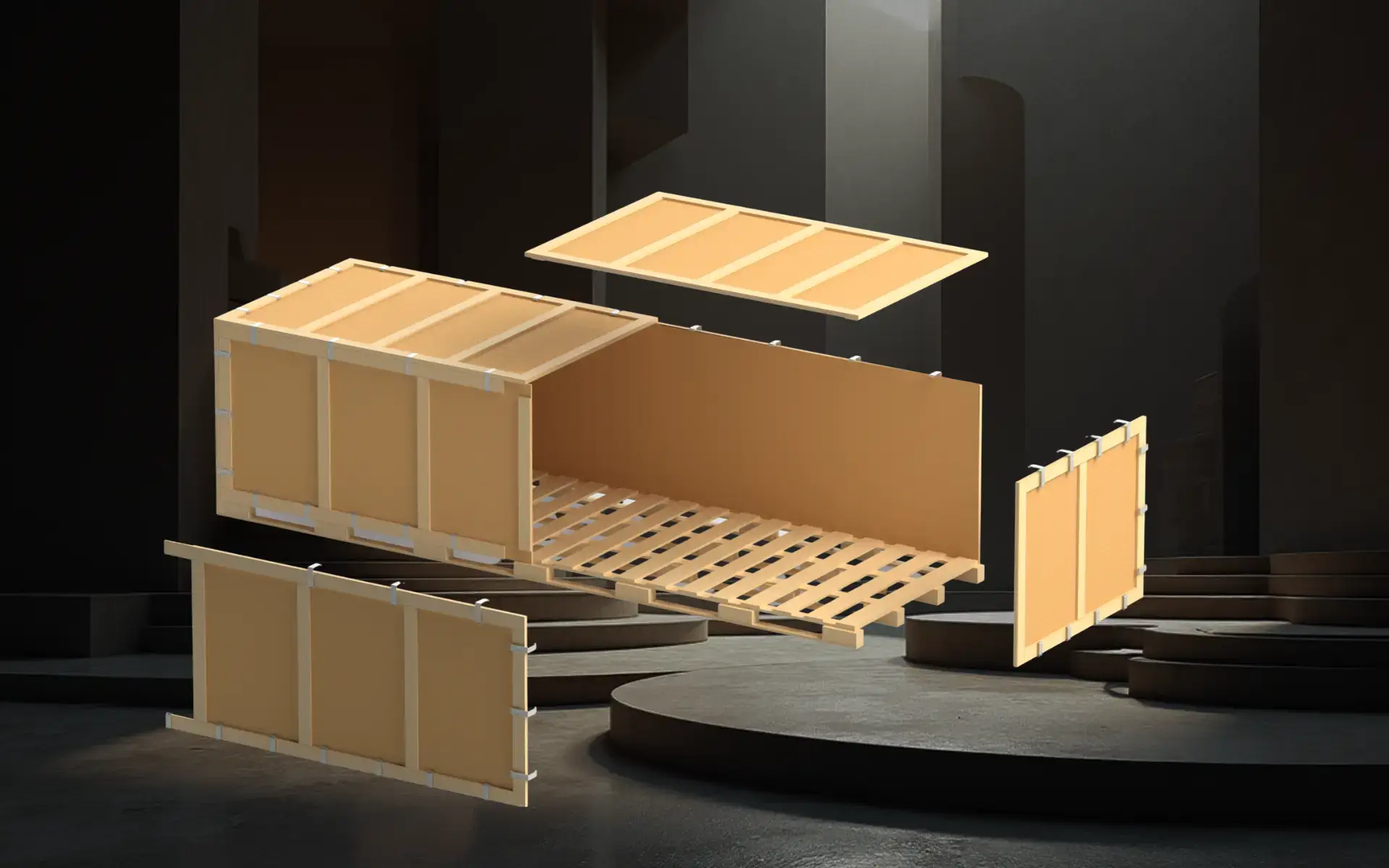 Extra Large Wooden Crates | Oversized Industrial Shipping - Millwood Inc.